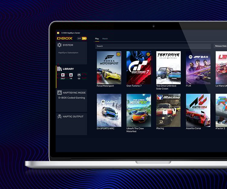 D-BOX Sim Racing | Realistic Simulated Racing World Leader