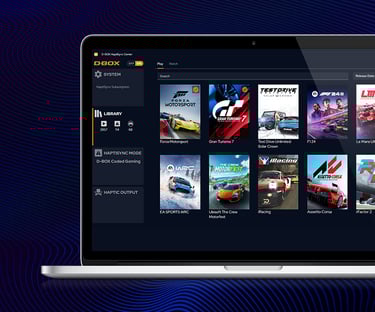 D-BOX Sim Racing | Realistic Simulated Racing World Leader