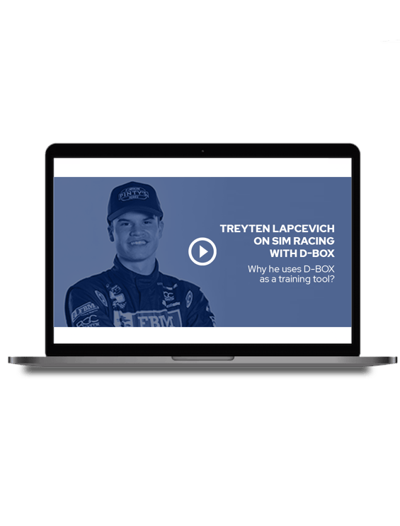 D-BOX Resources | Racing with D-BOX & Treyten Lapcevich