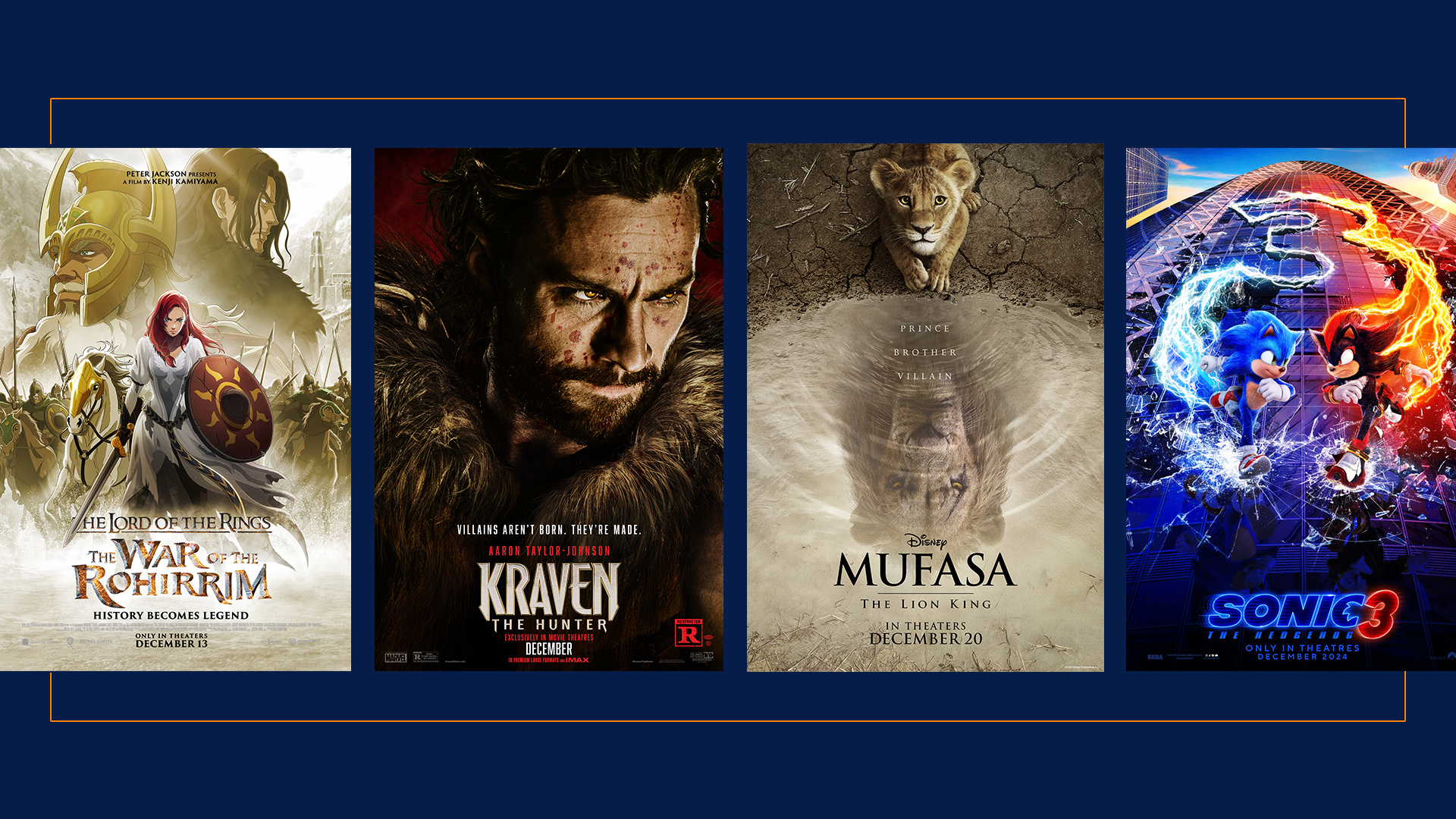D-BOX Blog | 4 D-BOX movies you can't miss these 2024 holidays