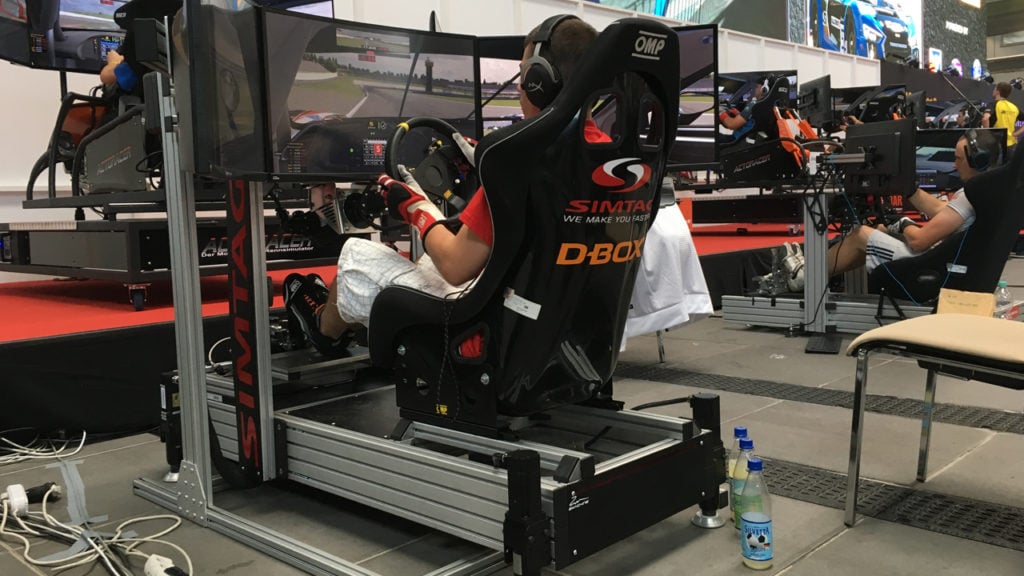 D-BOX News | 2018 Sim Racing Expo in Germany