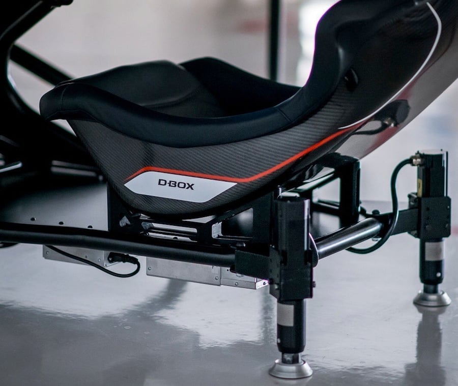 D-BOX Nouvelles | RS Simulation lance un simulateur de course