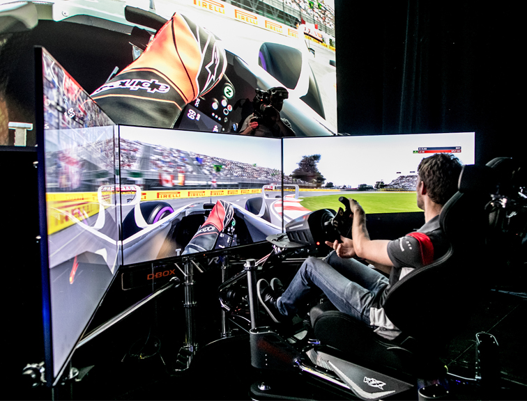 D-BOX Blog | Race to the future in immersive sim racing centers